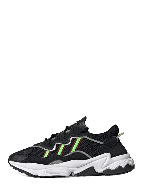 Adidas Ozweego "solar Green" Sneakers - Black