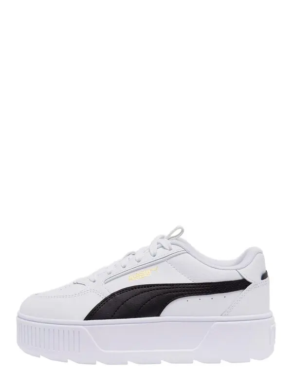 PUMA Karmen Rebelle Low Top Sneakers - White/black