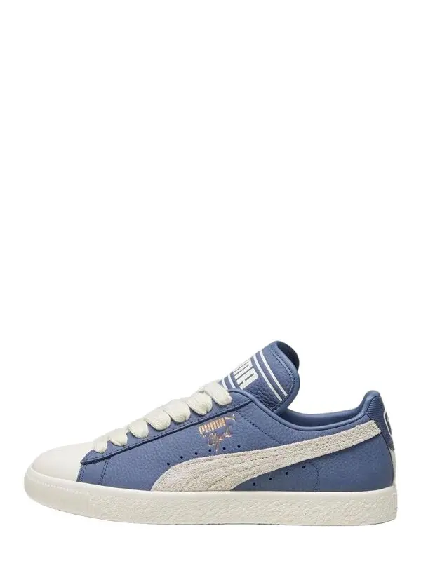 PUMA Clyde X Rhuigi "inky Blue" Sneakers - Pristine/pristine/inky Blue