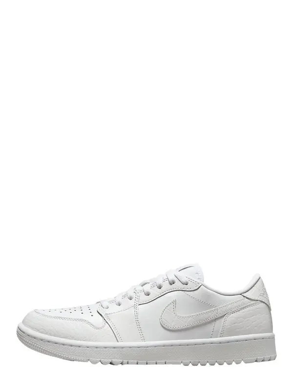 JORDAN 1 Low Og Golf "croc Effect - White
