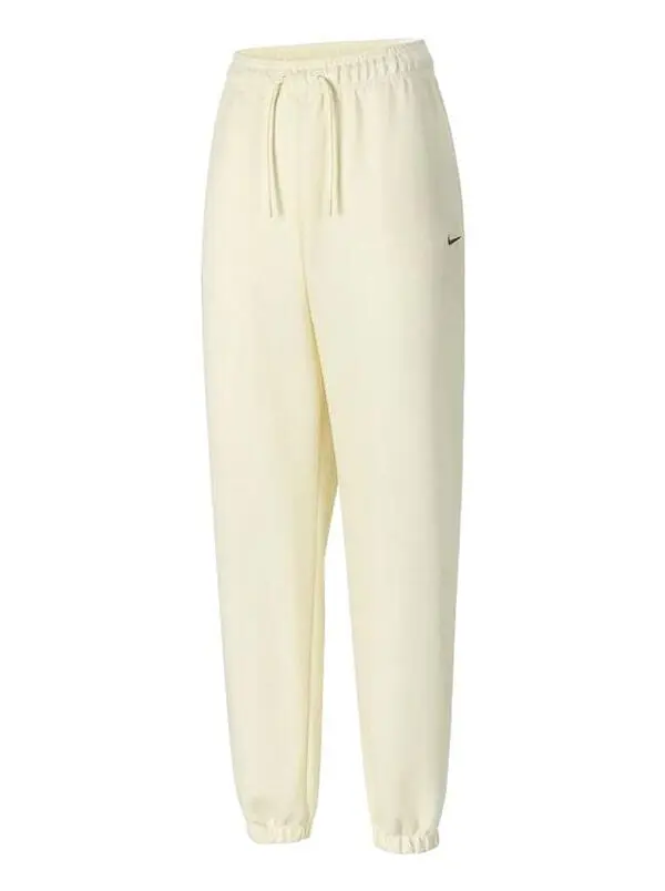 Nike Fleece Jogger Pants - Beige