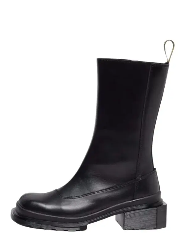 Dr. Martens Maybole Hi Square Toe Chelsea Boots - Black
