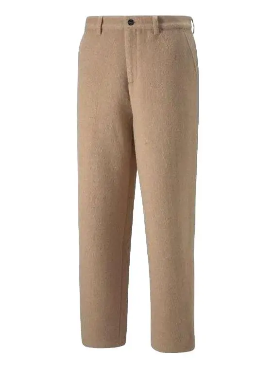 PUMA X Ami Wool Trousers - Brown