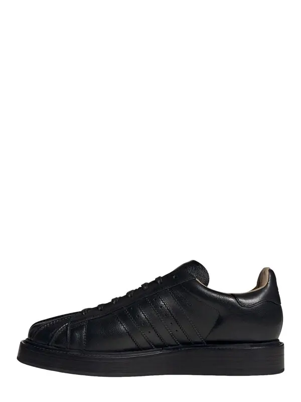 Adidas Superstar Lux Made In Italy Leather Sneakers - Black
