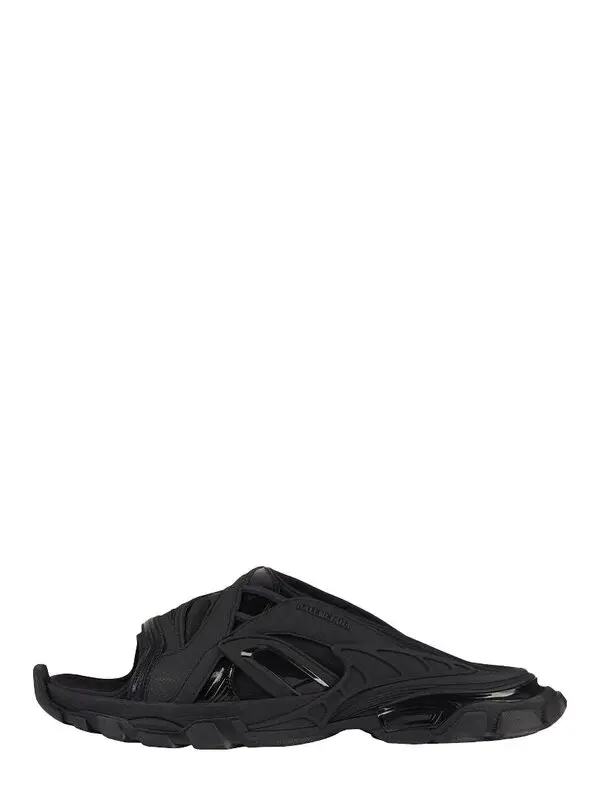 Balenciaga Track Slide Sandal - Black