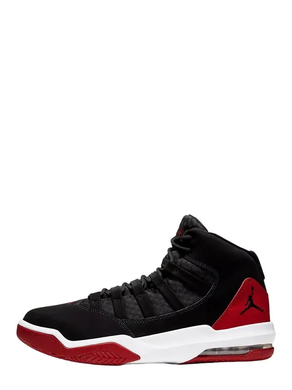 JORDAN Max Aura Sneakers - Black/red