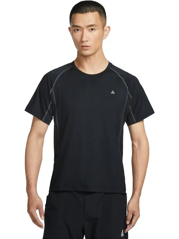 Nike Dri-fit Short-sleeve Base Layer T-shirt - Black/anthracite/summit White