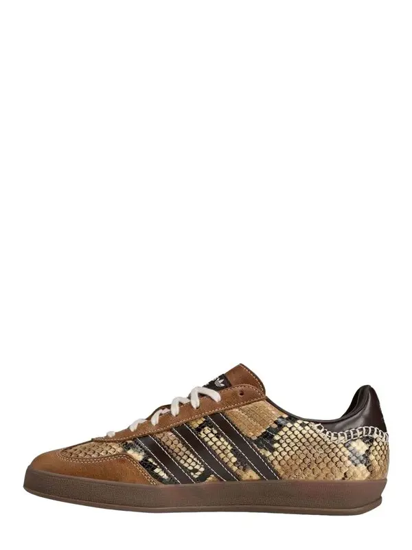 Adidas X Wales Bonner Gazelle Indoor Snakeskin - Brown/black