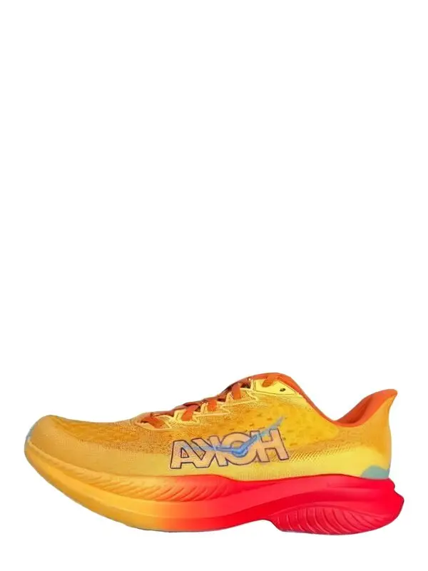 Hoka One One Mach 6 Athletic Sneakers - Poppy/squash