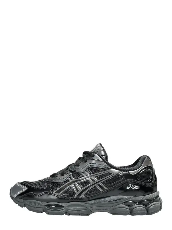 Asics X Kicki Yang Zhang Gel-nyc "silver Toe Black" Sneakers - Black/silver