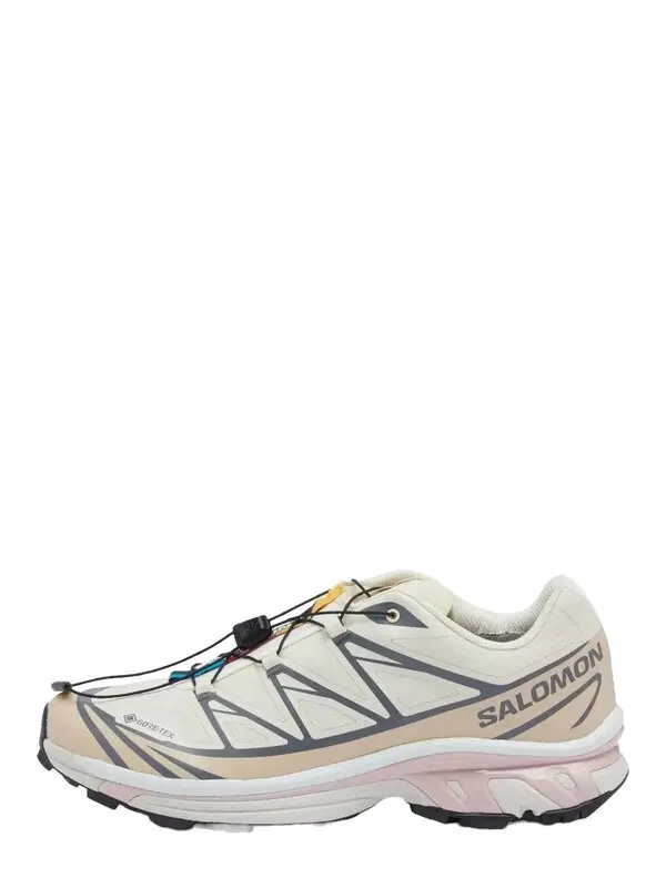 SALOMON Xt-6 Gore-tex Sneakers - Almond Milk/feather Gray/mauve
