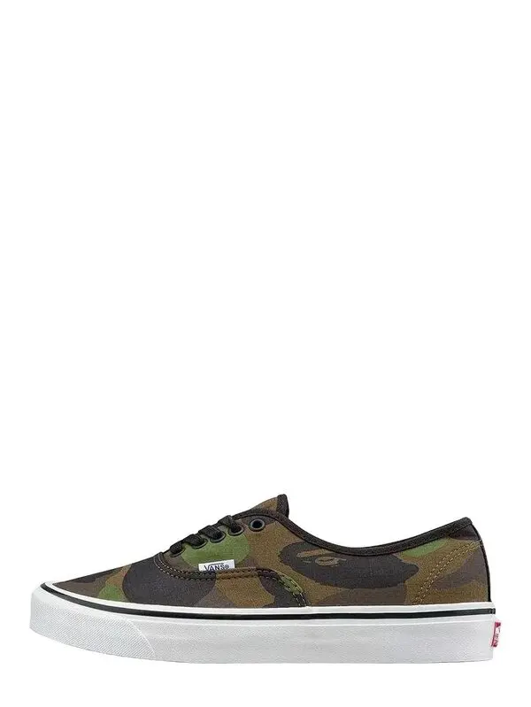 VANS Bape X Authentic 44 Dx "first Camo" Sneakers - Green