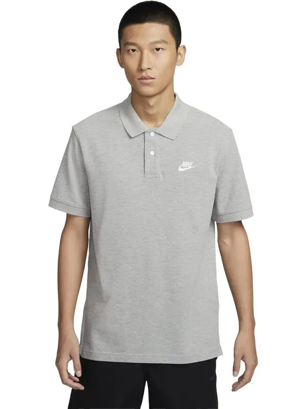 Nike As Sce Polo Matchup Pq Dk Heather - Grey