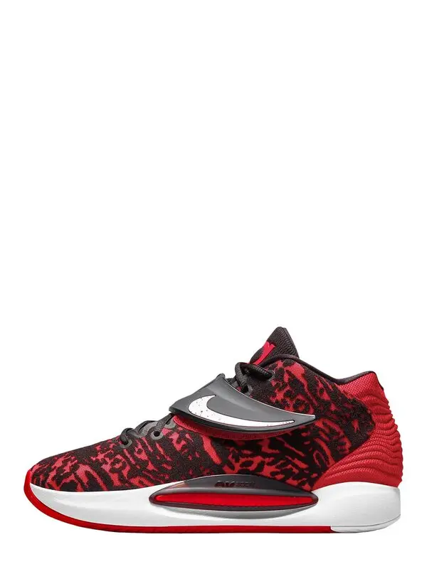 Nike Kd 14 Ep Basketball Sneakers - Black/white/red