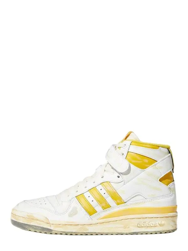Adidas Forum 84 High Sneakers - White/yellow