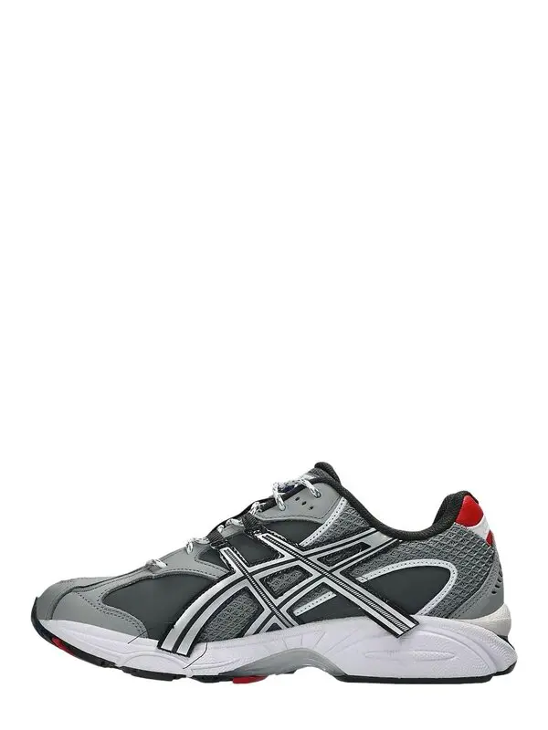 Asics Gel-nimbus .1 "invincible" Lace-up Sneakers - Grey/metallic Silver/red