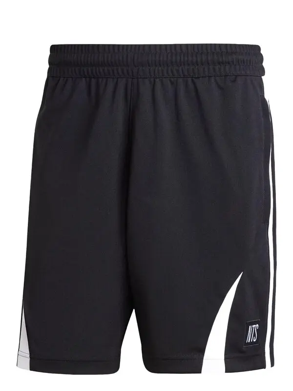 Adidas X Nts Radio Allover Print Sst Track Shorts - Black