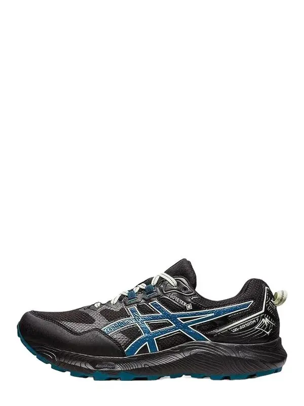 Asics Gel-sonoma 7 Gore-tex Athletic Sneakers - Black/teal/silver