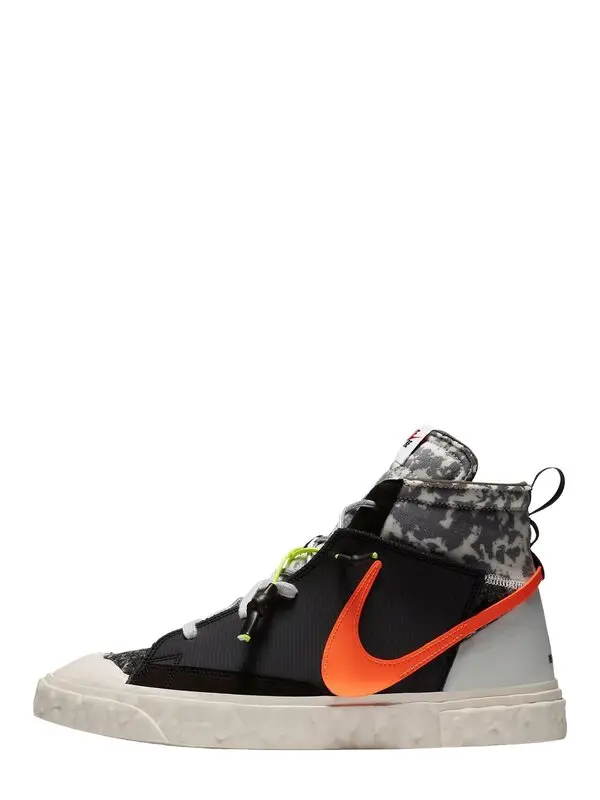 Nike Blazer Mid Readymade "black Camo - Black/vast Grey/volt