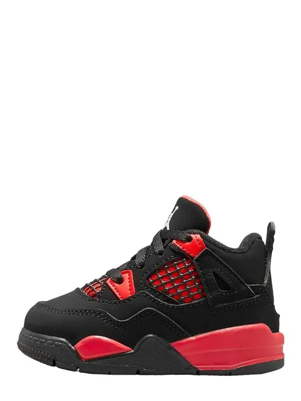 JORDAN 4 Retro 'red Thunder - Black/red