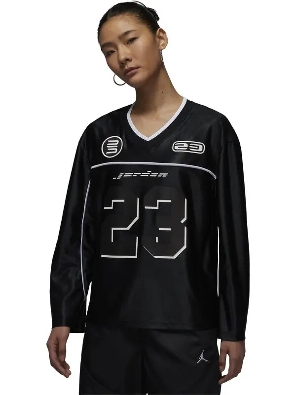 JORDAN Long Sleeve Jersey - Black