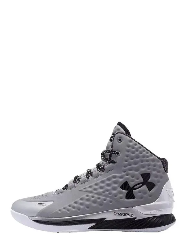 Under Armour Curry 1 Rflct "the Inventor" High-top Sneakers - Goldsilver