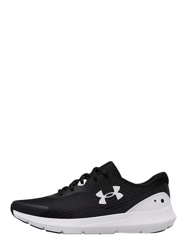 Under Armour Surge 3 Athletic Sneakers - Black/white