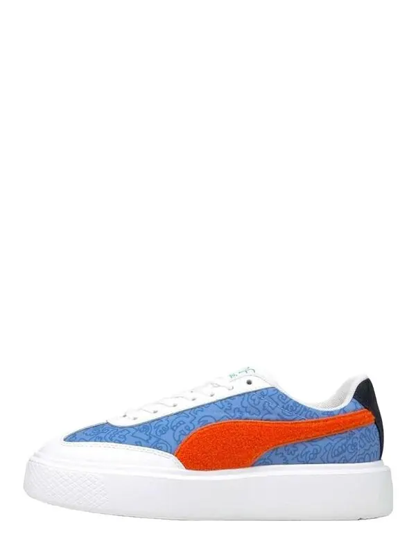 PUMA Mr. Doodle X Oslo Maja "ultramarine American Beauty" Sneakers - White/blue/red