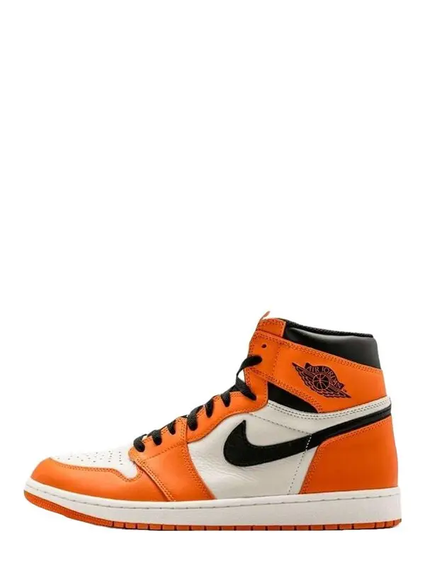 JORDAN Air 1 Retro High Og Shattered Backboard Away Sneakers - Sail/starfish-black