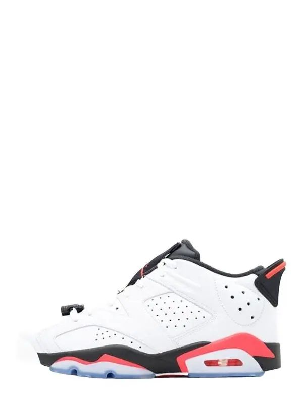 JORDAN 6 Low - White/infrared-black