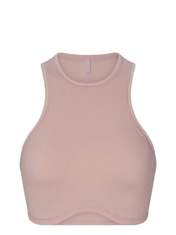 Nike X Skims Ribbed Seamless Racer Front Bra - Himalayan