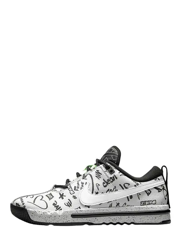 Nike Sesh "all-over Print" Sneakers - White/black