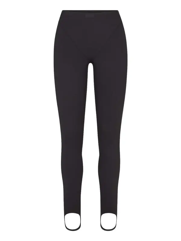 Nike X Skims Matte V-line Stirrup Legging - Obsidian