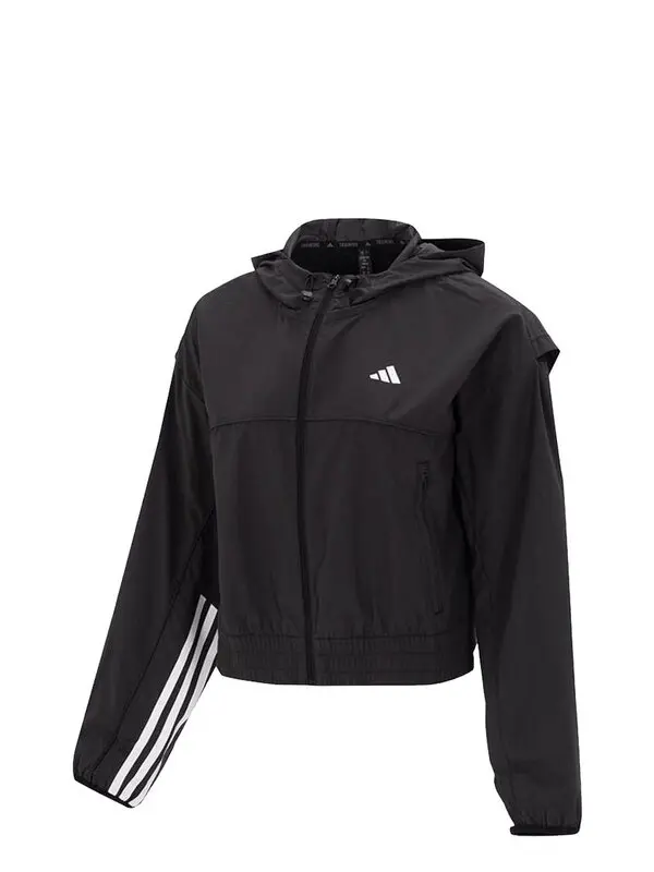 Adidas Hyperglam Windbreaker Jacket - Black