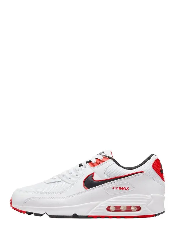 Nike Max 90 Low Top Sneakers - White/red/black