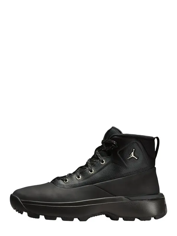 JORDAN City Boot - Black/metallic Silver