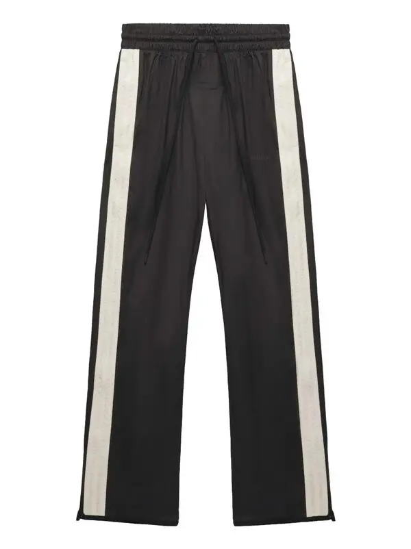 Adidas Fear Of God Athletics Relaxed Woven Pants Asia Sizing 'black Beige - Black/beige