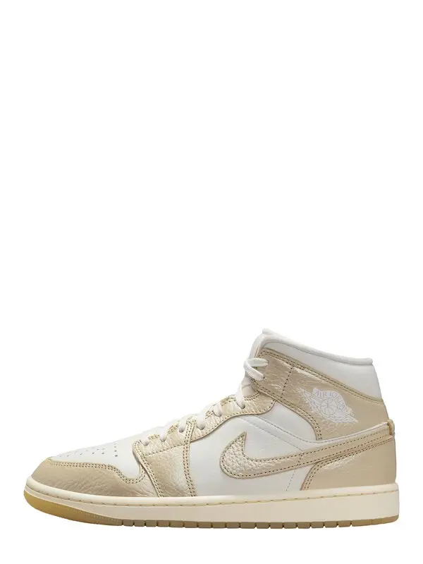JORDAN 1 Mid Se Sneakers - Sail/pale Ivory/team Gold