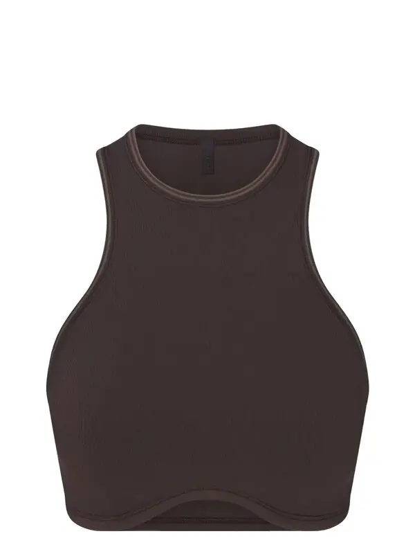 Nike X Skims Ribbed Seamless Racerfront Bra - Phoenix