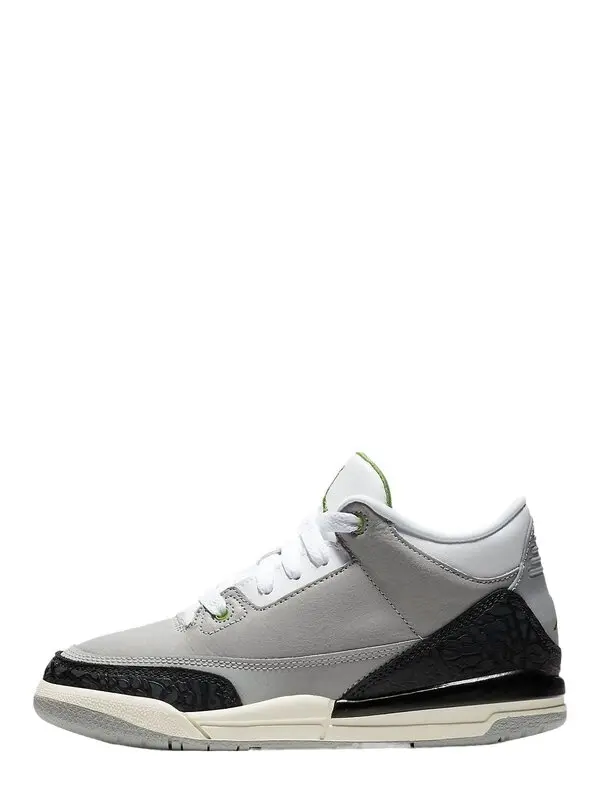 JORDAN Retro 3 'chlorophyll' Sneakers - Grey