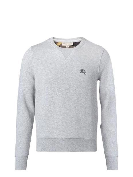 Burberry Embroidered Horse Riding Pullover - Grey