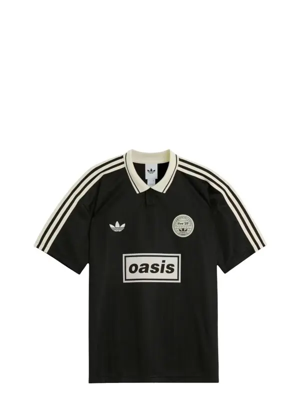 Adidas X Oasis Tour Jacquard Jersey - Black