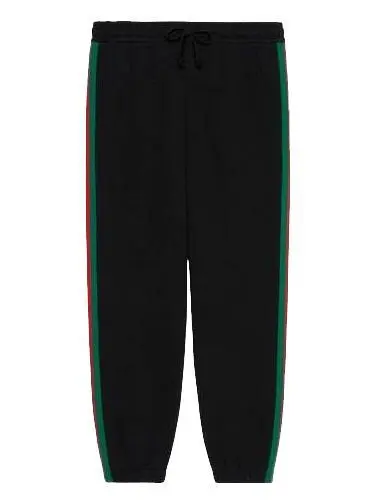 Gucci X The North Face Cotton Sports Pants - Black