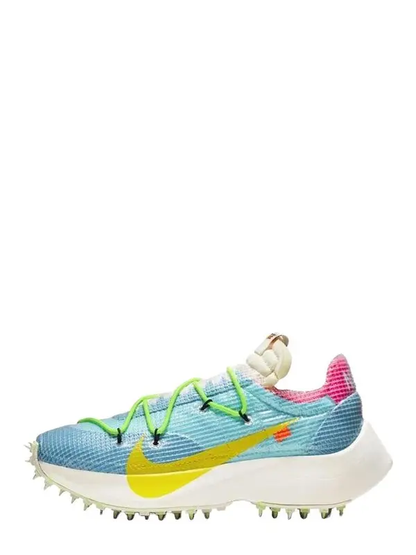 Nike Off-white X Vapor Street "polarized Blue" Sneakers - Blue/yellow