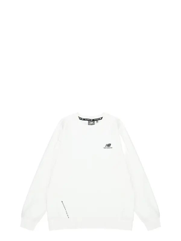 NEW BALANCE Sweatshirt With Logo Detail - White