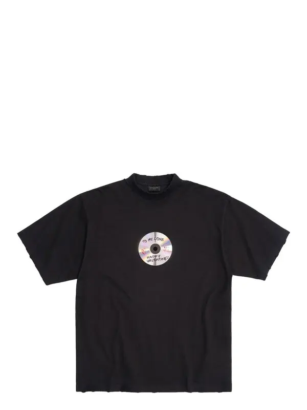 Balenciaga To My Love T-shirt - Black