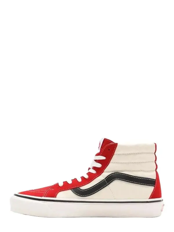 VANS Sk8-hi 38 Dx Anaheim Factory High Top Sneakers - White/red