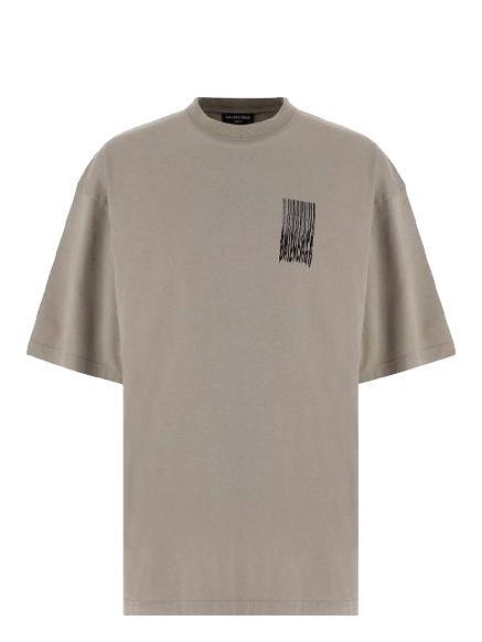 Balenciaga Barcode T-shirt - Grey