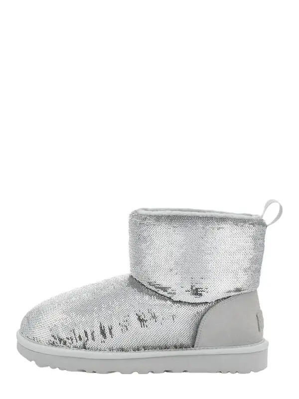 UGG Classic Mini Boot 'mirror Ball - Silver
