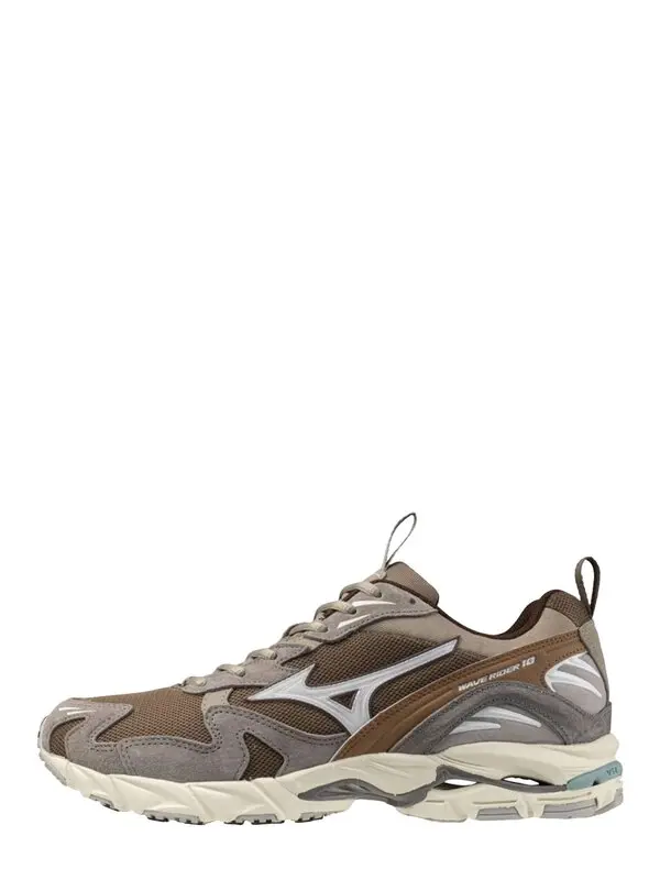 Mizuno Wave Rider Sneakers - Fossil/white/thrush